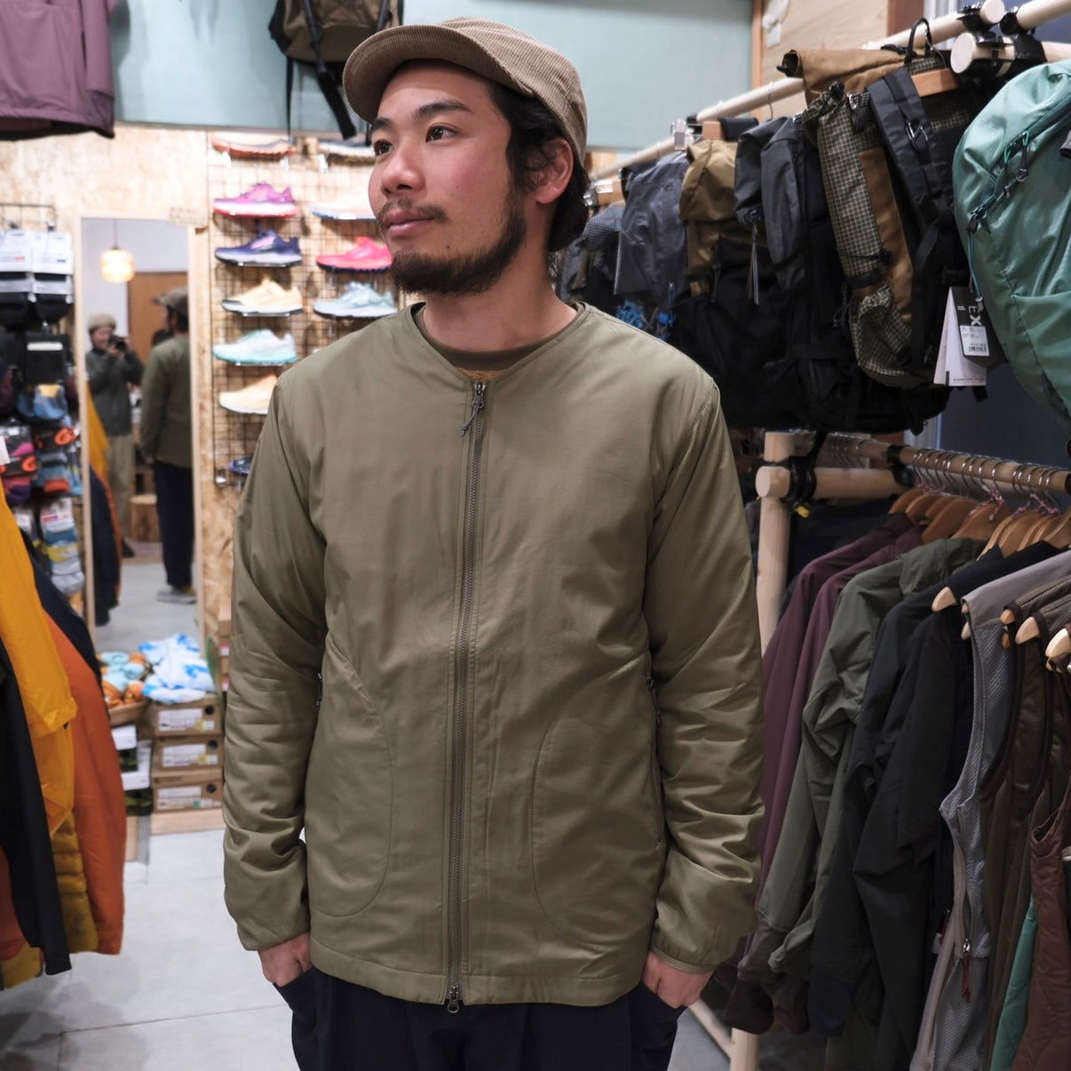 オクタライニングのカーディガン【AXESQUIN ELEMENTS】 – SANKAKU STAND