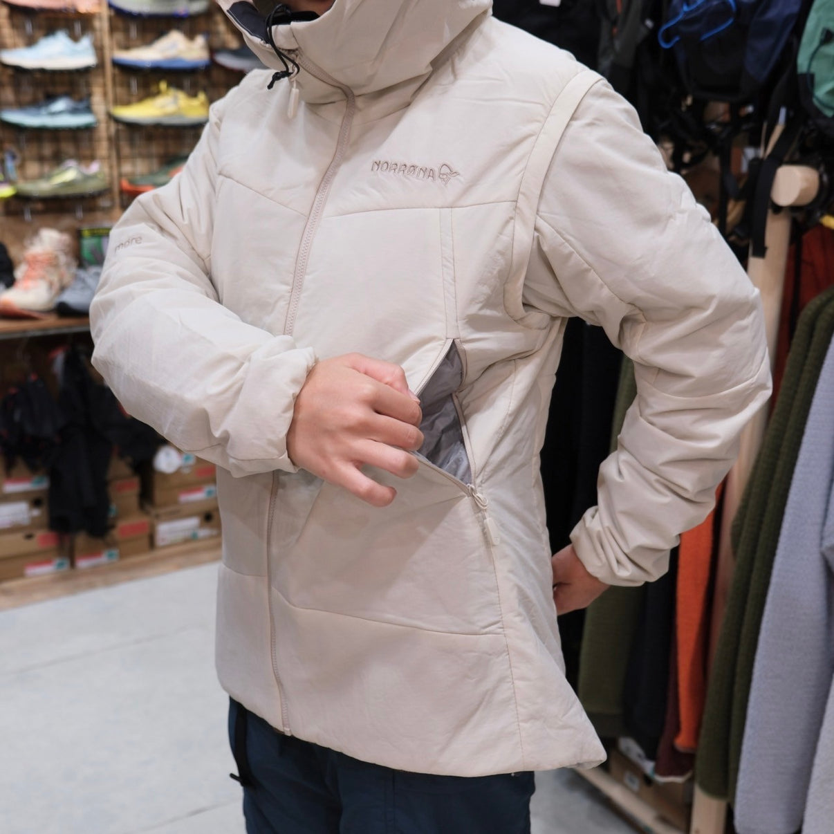 more thermo60 aero200 Jacket W's【NORRØNA】 – SANKAKU STAND