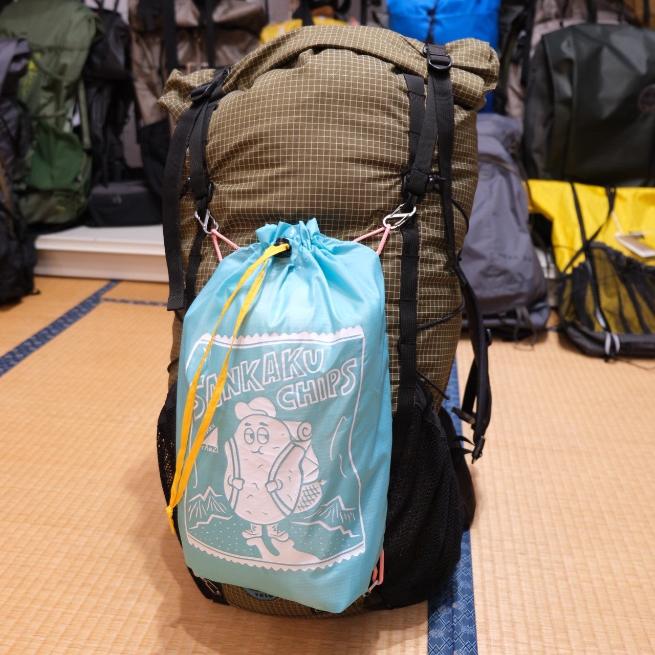 SANKAKU CHIPS（オリジナルガベッジバック）【SANKAKU STAND】